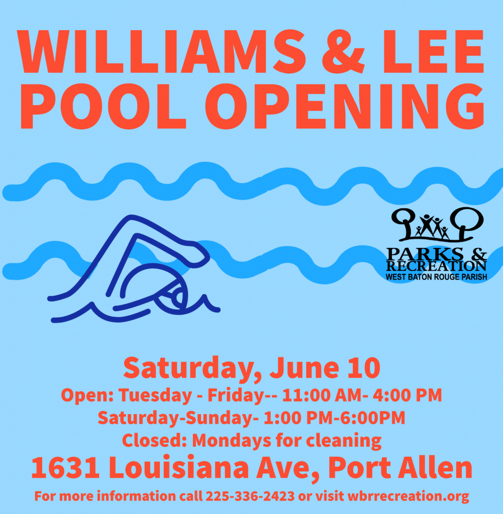 Williams & Lee Pool – West Baton Rouge